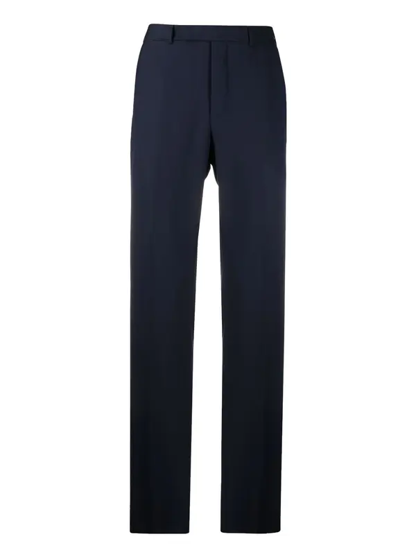 Zegna Slim-fit Trousers - Blue