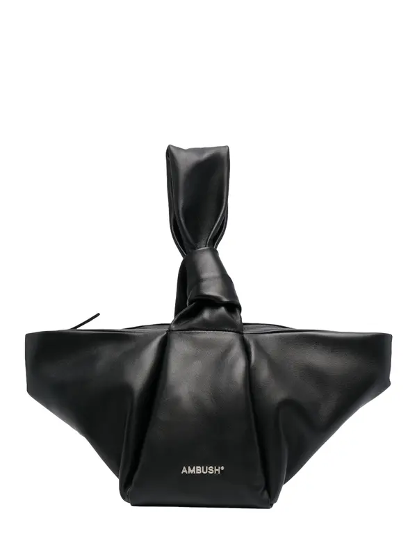 AMBUSH Twist Knot Detail Tote - Black