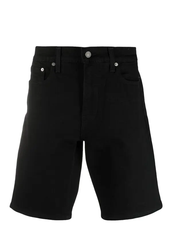 LEVI'S Straight-leg Denim Shorts - Black