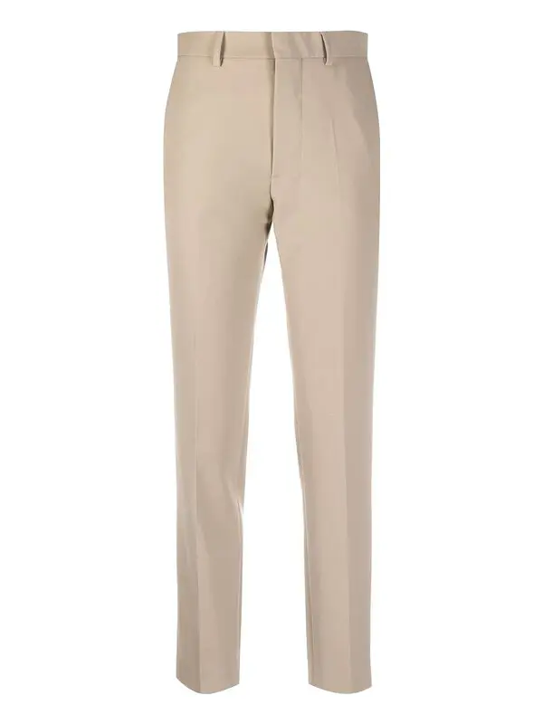 Ami Straight-leg Tailored Trousers - Neutrals