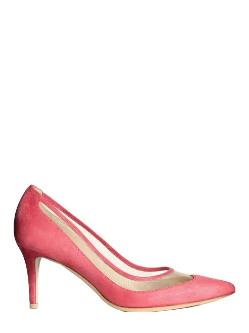 SANTM Brera Corallo 70mm Stilettos - Coral