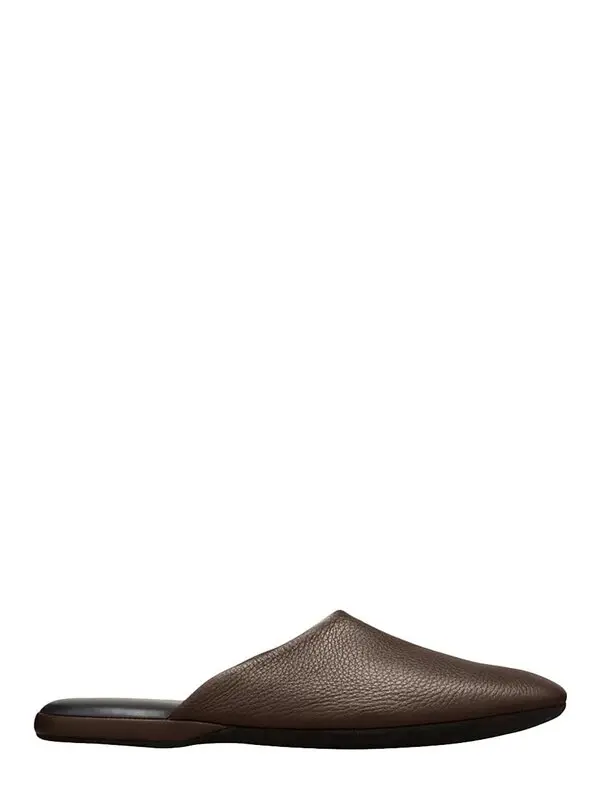 Charvet Deerskin Slippers - Brown