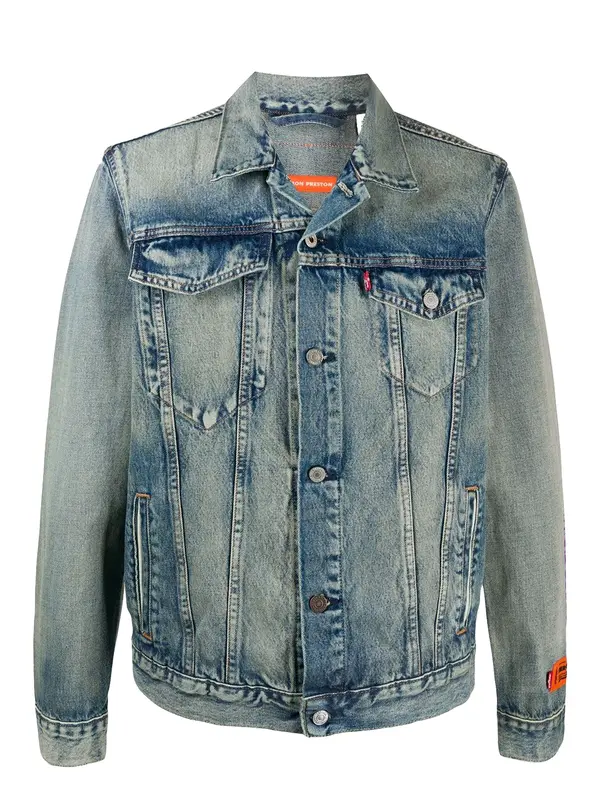 Heron Preston Denim Jacket - Blue