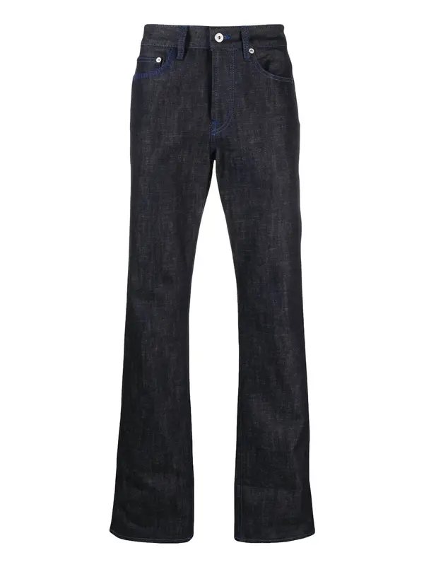 COUNTY OF MILAN Marcelo Burlon Straight-leg Jeans - Blue