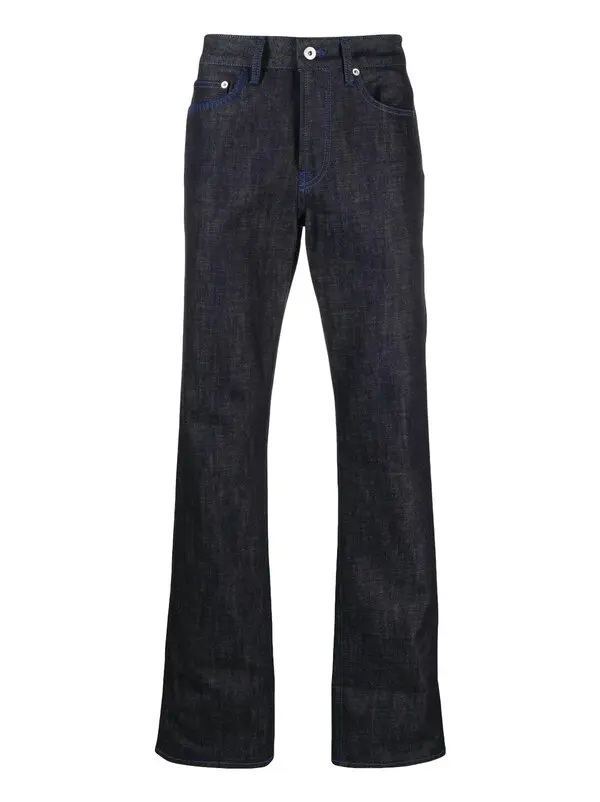 COUNTY OF MILAN Marcelo Burlon Straight-leg Jeans - Blue
