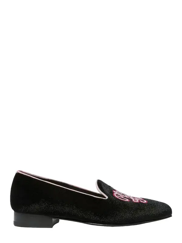 SCAROSSO Brian Atwood Nolita Slippers - Black