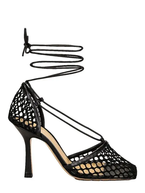 Bottega Veneta Stretch Heels - Black