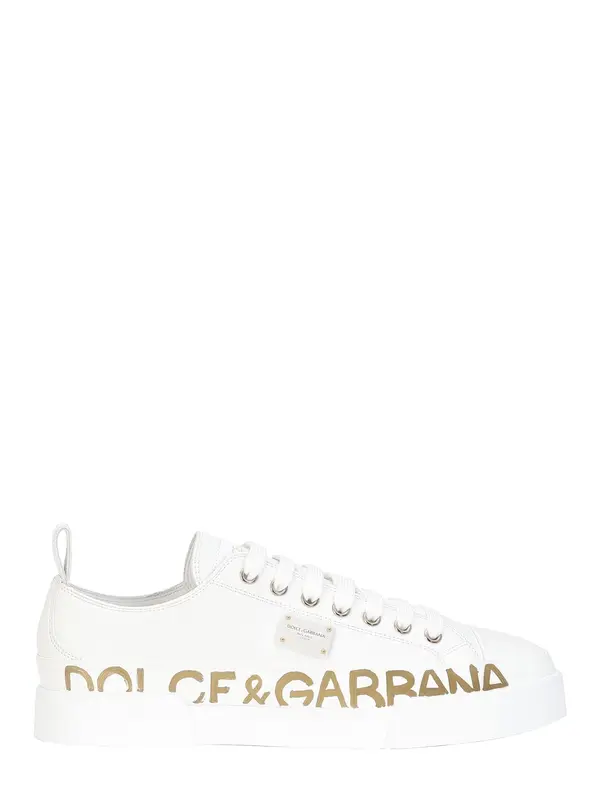 Dolce & Gabbana Logo-print Low-top Sneakers - White