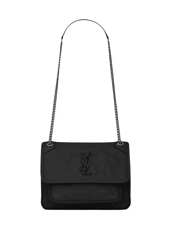 Saint Laurent Baby Niki Shoulder Bag - Black