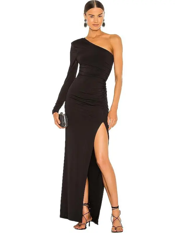 MICHAEL COSTELLO X Gilly Maxi Dress - Black