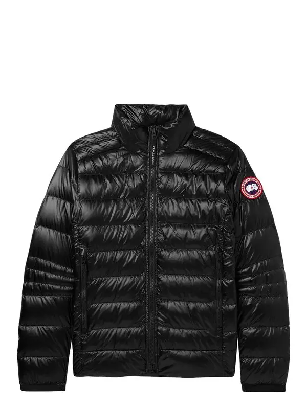 Canada Goose Crofton Slim-fit Quilted Jacket - Black