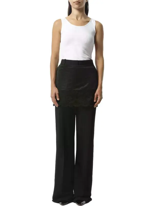 Givenchy Skirted Trousers - Black