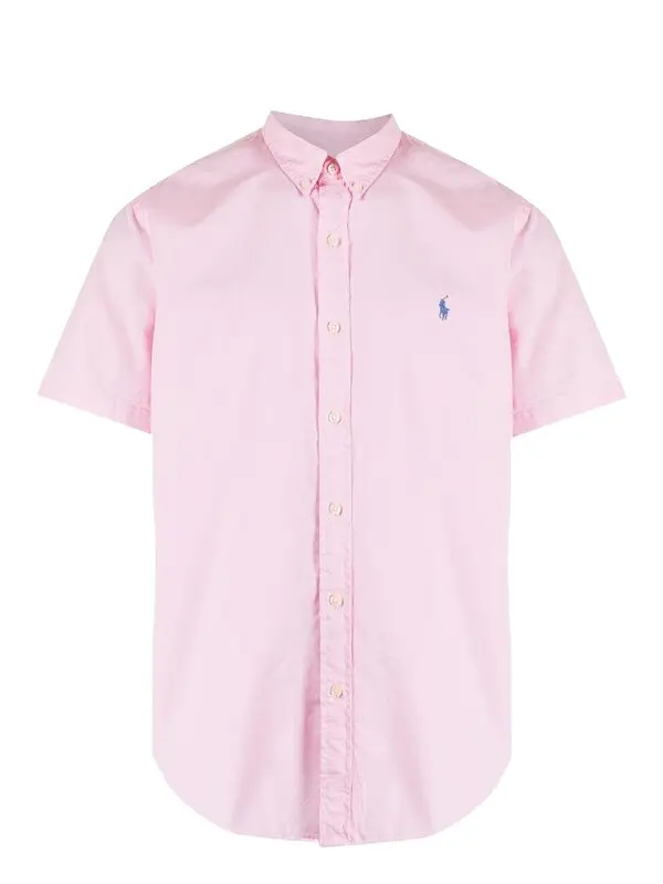 Polo Ralph Lauren Embroidered Logo Shirt - Pink