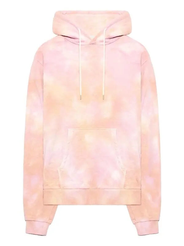 John Elliott Tie-dye Cotton Hoodie - Pink