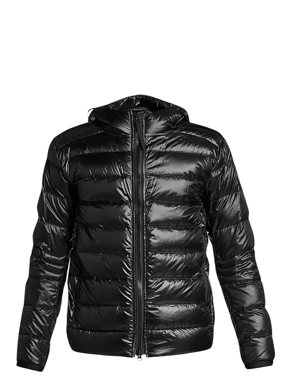 Canada Goose Crofton Quilted Zip Hoodie - Black