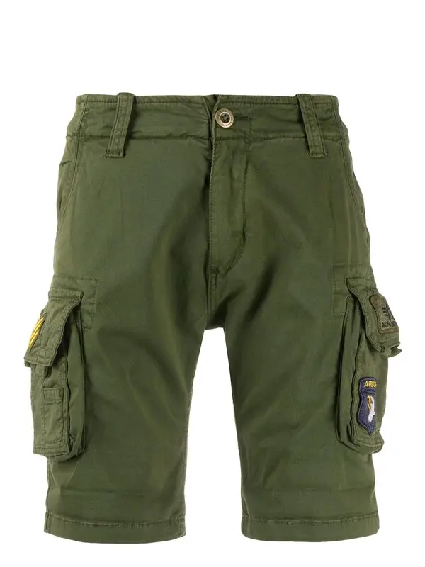Alpha Industries Cargo Pocket Shorts - Green