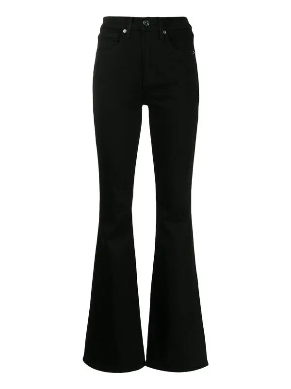 Veronica Beard Beverly Flared Trousers - Black