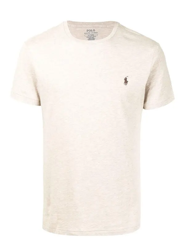Polo Ralph Lauren Polo Pony Cotton T-shirt - Neutrals