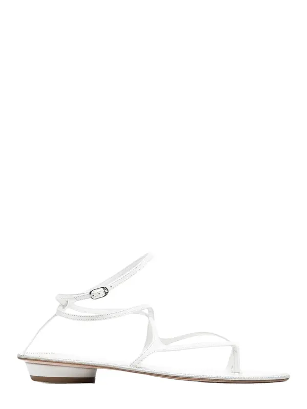 LE SILLA Strappy Leather Sandals - White