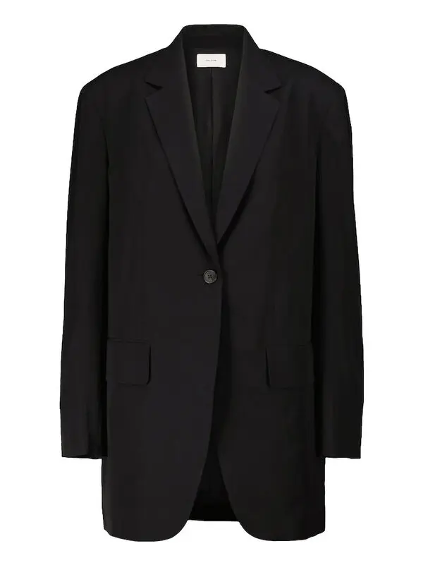 THE ROW Obine Blazer - Black