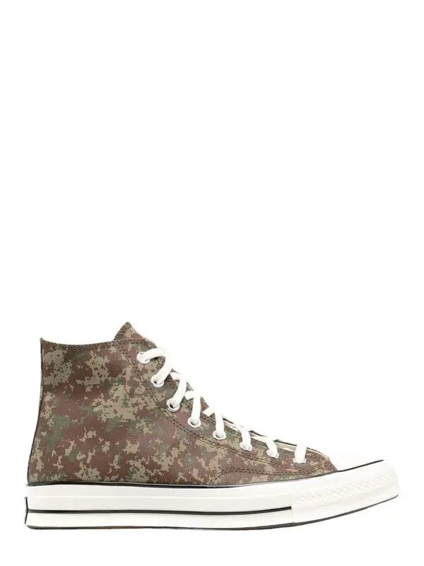 CONVERSE Chuck 70 Camouflage-print Sneakers - Green
