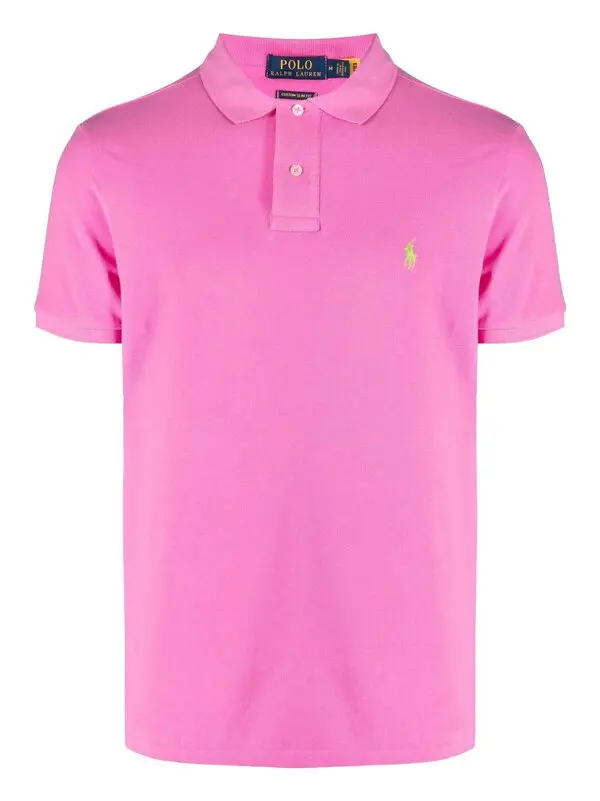 Polo Ralph Lauren Polo Pony Piqué Polo Shirt - Pink