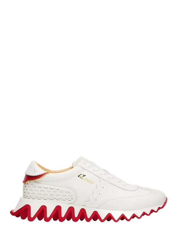 CHRISTIAN LOUBOUTIN Loubishark Donna Runner Sneakers - Bianco