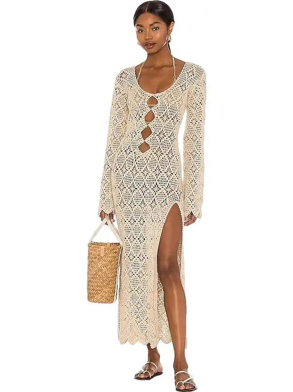 Tularosa Tarik Maxi Dress - Creme