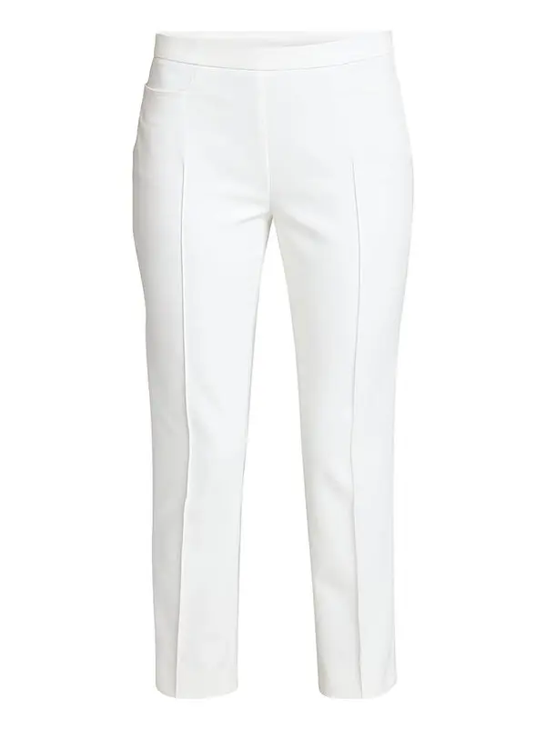 Akris Franca Techno-cotton Pants - Off White