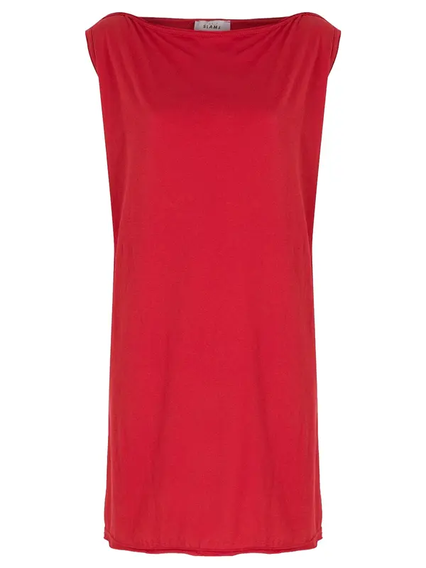 AMIR SLAMA Sleeveless Dress - Red