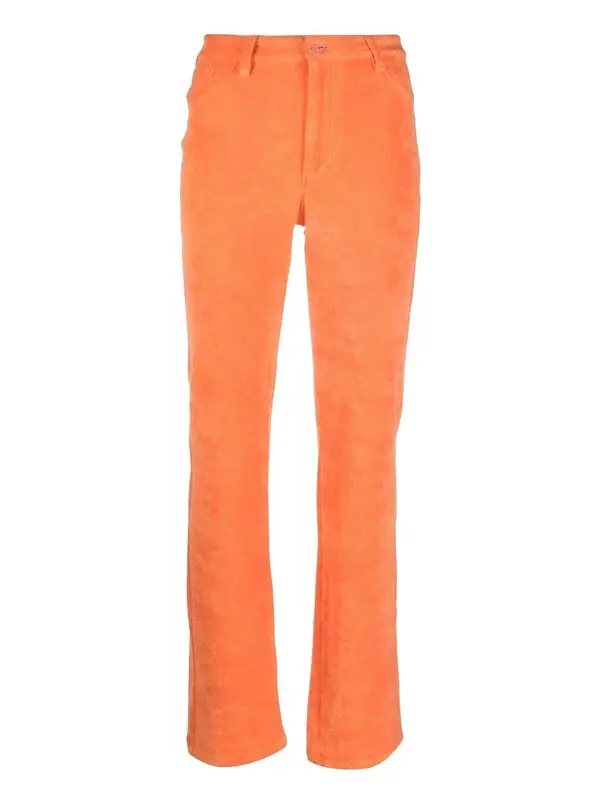 MAISIE WILEN Mockumentary Straight-leg Trousers - Orange