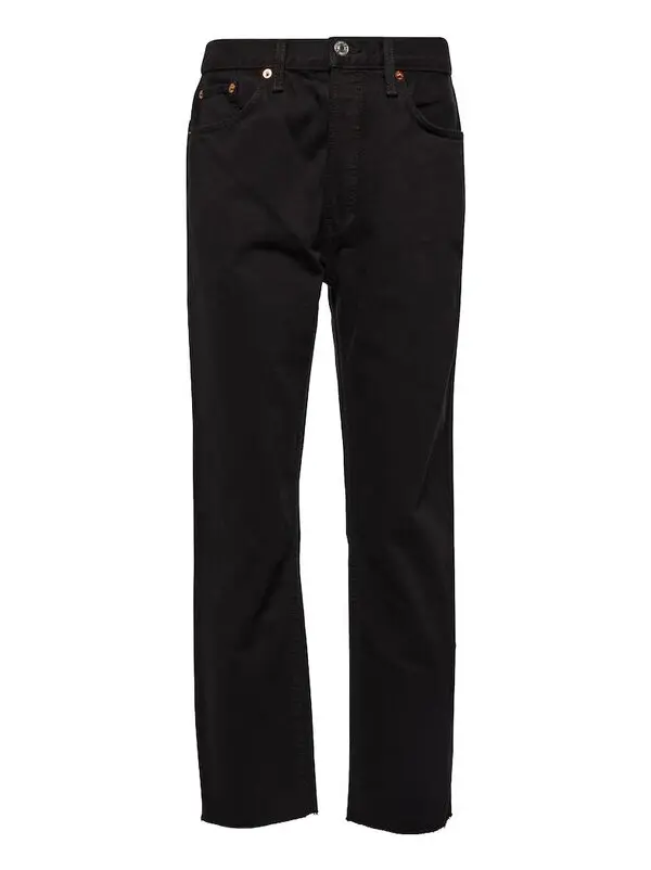 RE/DONE Cotton Jeans - Black