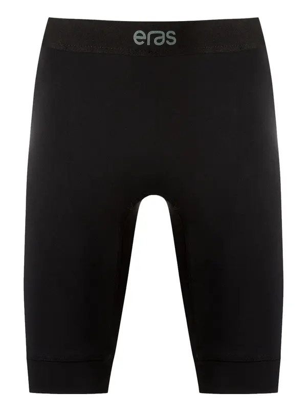 AMIR SLAMA Elasticated Slim-fit Shorts - Black