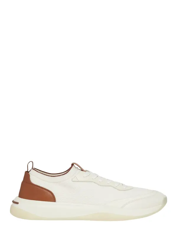 Loro Piana Walk Wish Knit Sneakers - White