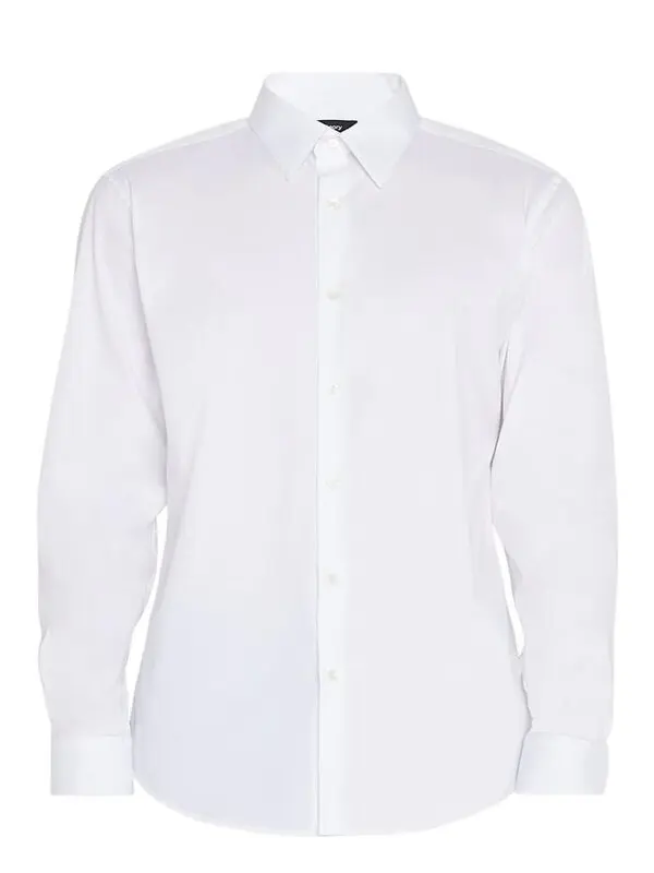 Theory Sylvain Tailored-fit Sport Shirt - White