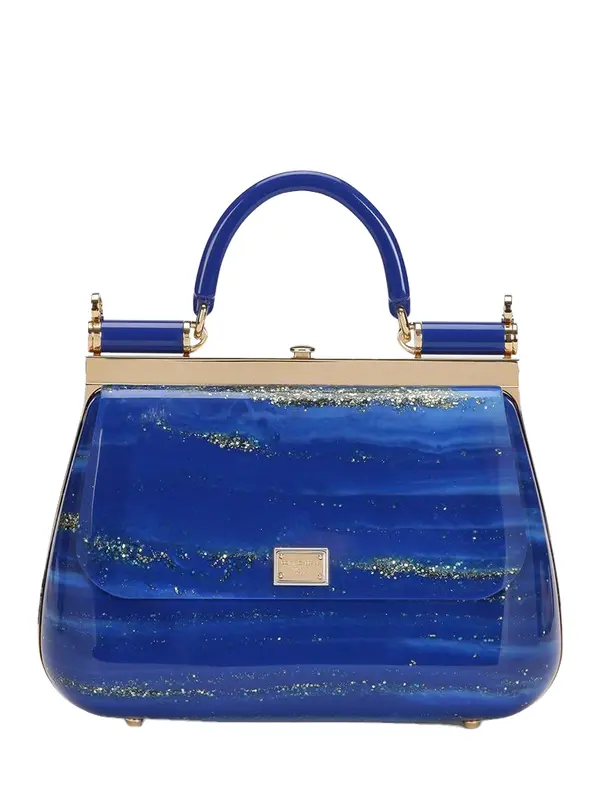 Dolce & Gabbana Sicily Box Bag - Blue