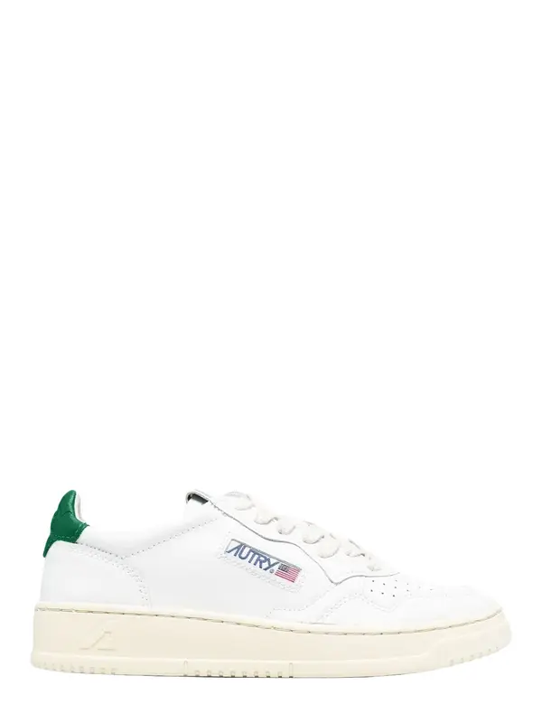 AUTRY Medalist Leather Sneakers - White