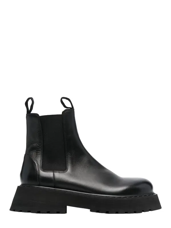 Marsèll Micarro Lug-sole Chelsea Boots - Black