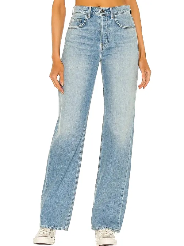 GRLFRND Brooklyn High Rise Straight Jeans - Miracle Mile