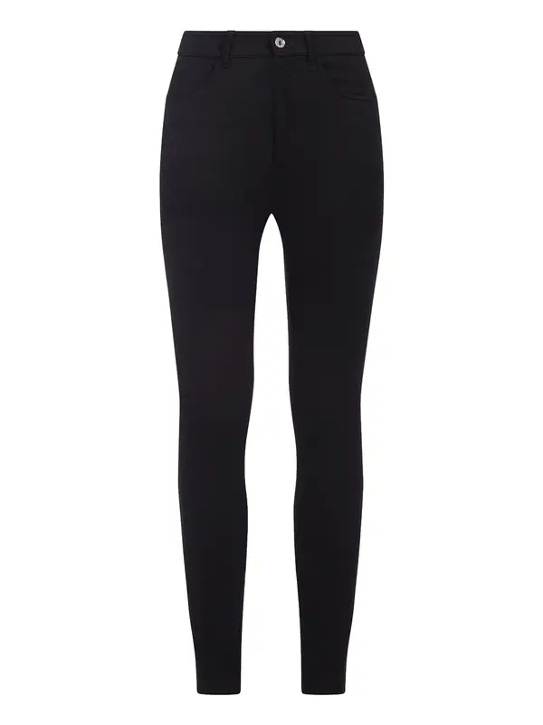 Dolce & Gabbana Cavalry-twill Leggings - Black
