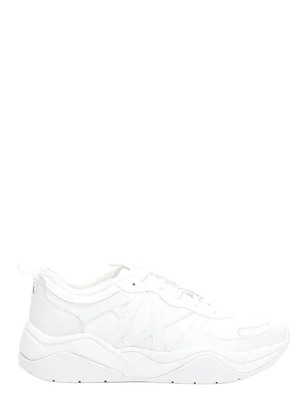 Armani Exchange Logo Sneakers - White