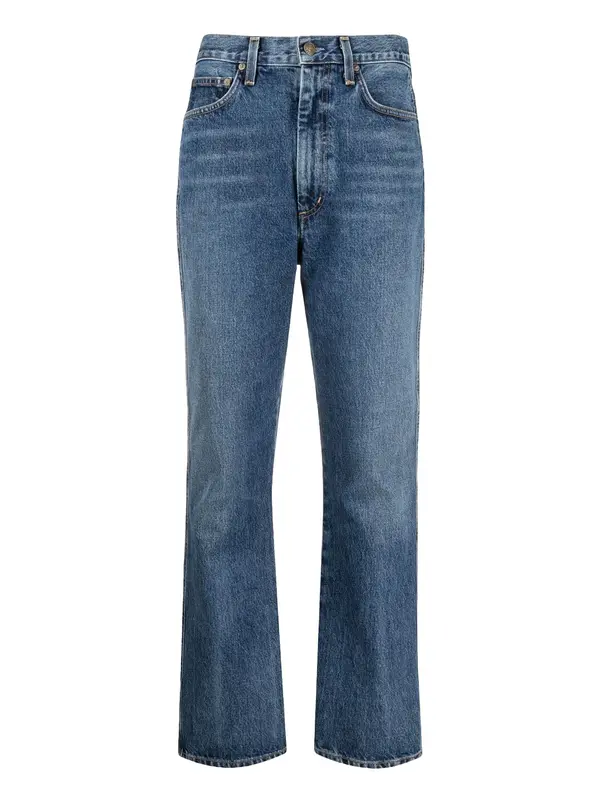 AGOLDE Kick High-waisted Jeans - Blue