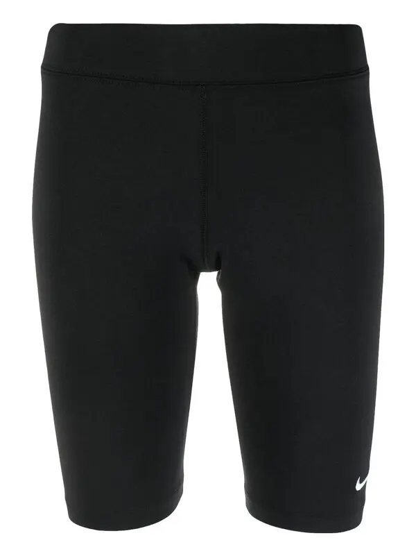Nike Swoosh-logo Bike Shorts - Black