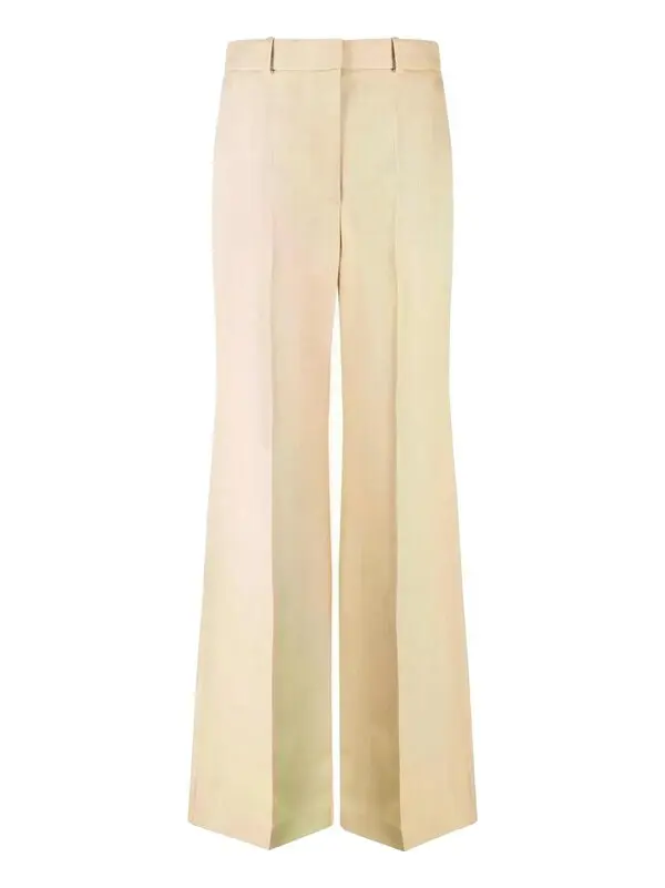 JOSEPH Morissey Wide-leg Trousers - Neutrals
