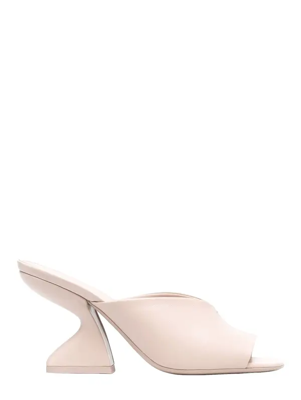 FERRAGAMO Open Toe High Heel Sandals - Neutrals