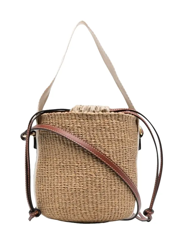 Chloé Small Woody Basket Bag - Neutrals