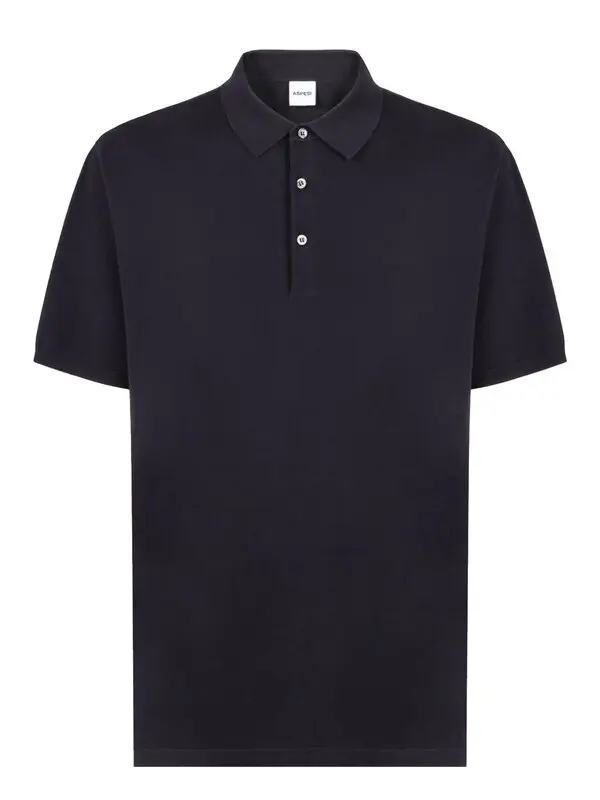Aspesi Cotton Polo Shirt - Blue