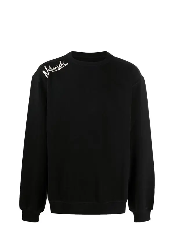 MAHARISHI Chest Logo-detail Sweatshirt - Black