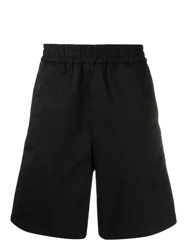 Moncler Knee-length Track Shorts - Black