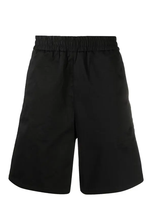 Moncler Knee-length Track Shorts - Black